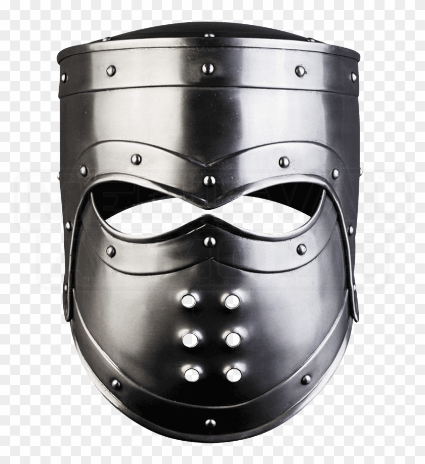 Edward Steel Helmet - Cone Shaped Medieval Helmets, HD Png Download ...