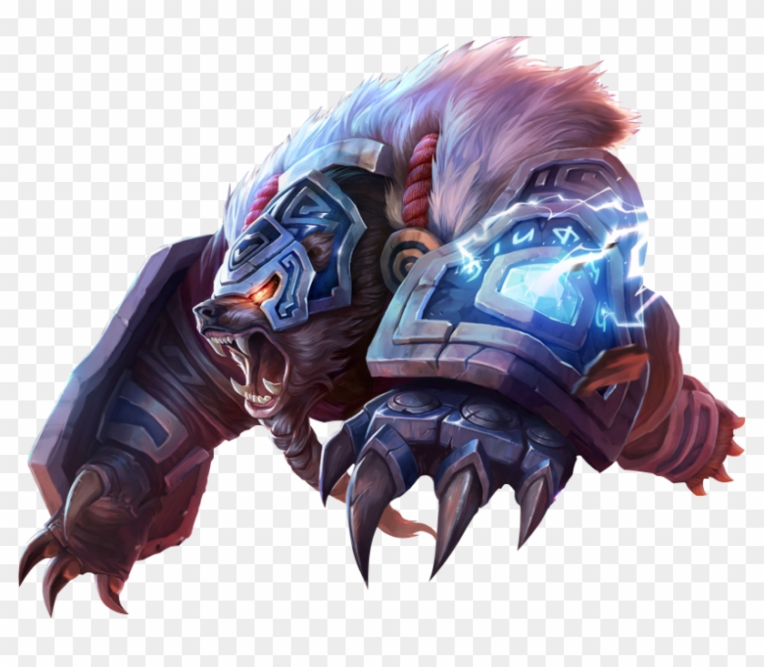 Rune Guar Volibear Skin - League Of Legends Volibear Png, Transparent ...