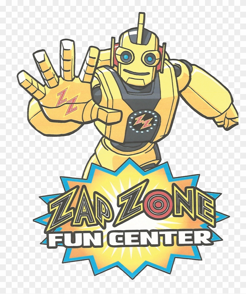 Zap Zone Fun Center Logo - Zap Zone Logo, HD Png Download - 1700x2200 ...