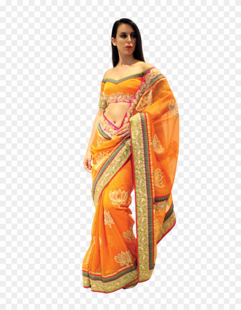 Saree Photos Png , Png Download - Silk, Transparent Png - 807x1001 ...
