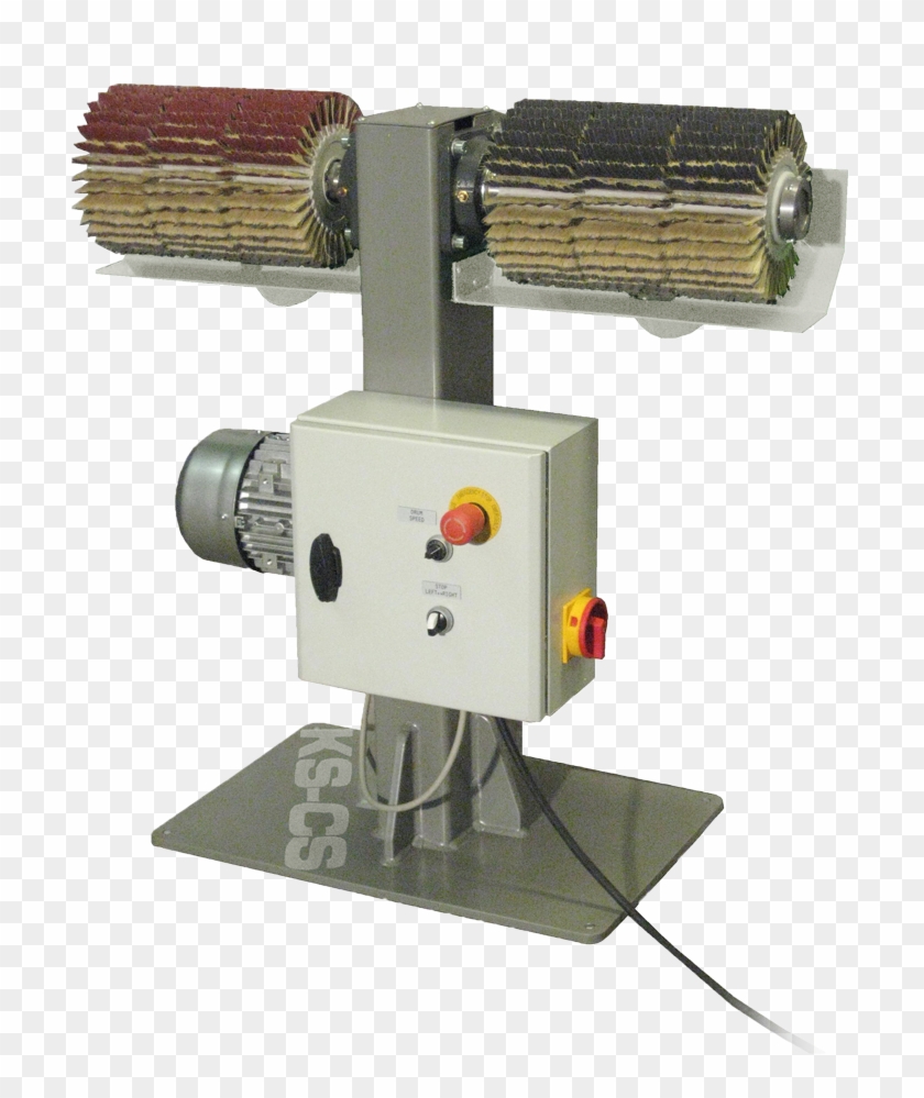 Additionally, The Speed And Rotation Sanding Heads - Machine, HD Png ...