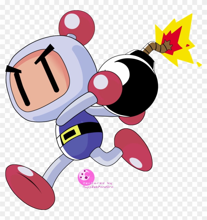 Bomberman-w Bomb - Bomberman Png, Transparent Png - 1016x1023(#6663453 ...