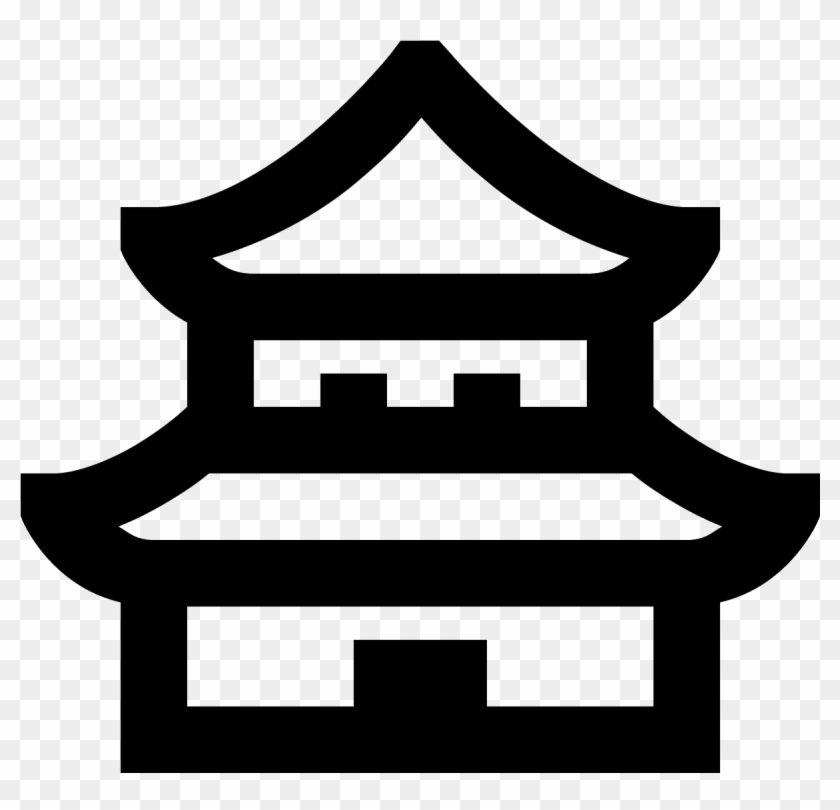 Chinese Temple Icon - Chinese Temple Icon Png, Transparent Png ...