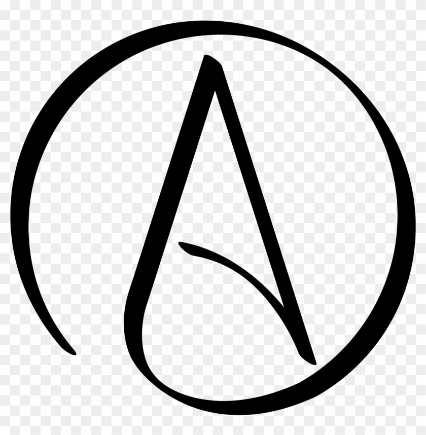 Continuation Continuation Pinterest Symbols Golden - Atheist Symbol Png ...