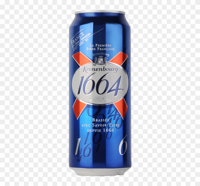 Beer Kronenbourg 1664 500 Ml - Caffeinated Drink, HD Png Download ...