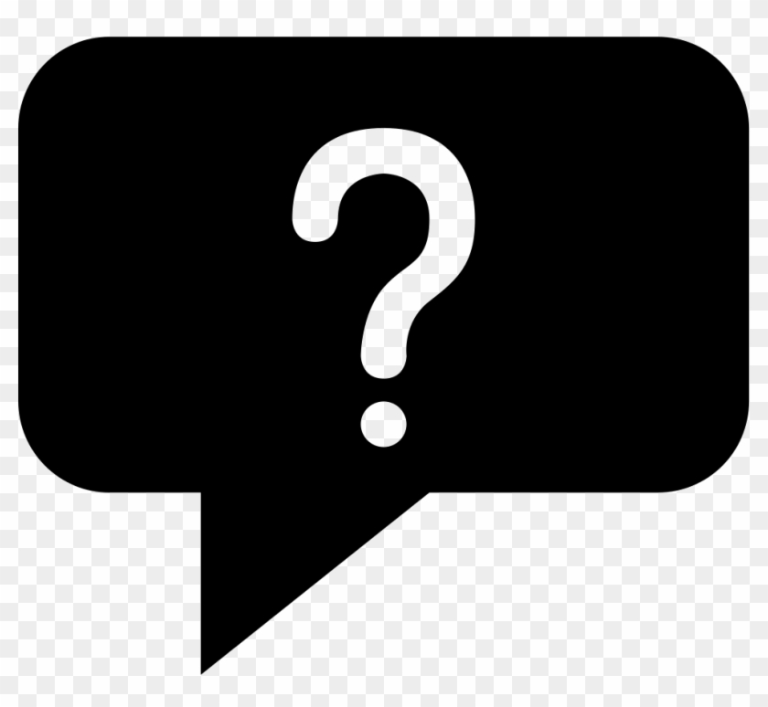 Doubt Comments - Doubt Icon Png, Transparent Png - 981x858(#6682597 ...