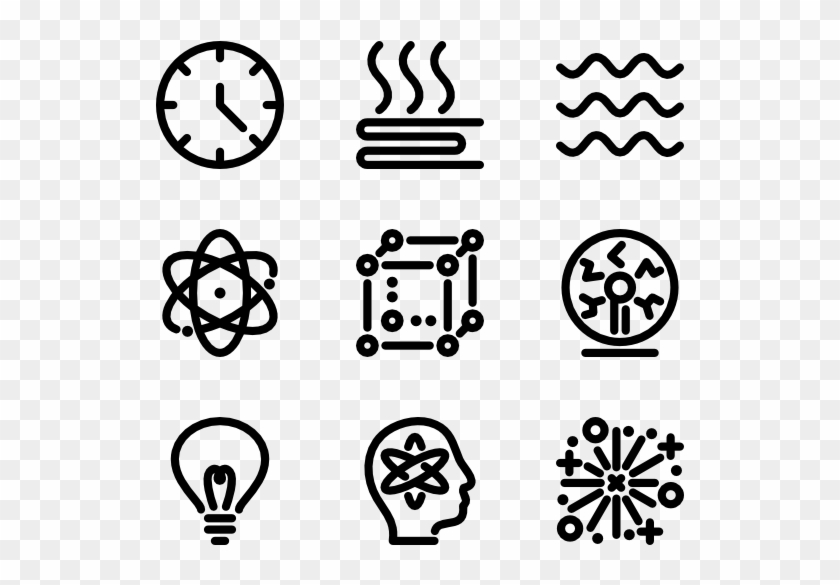 Physics Png - Design Vector Icon, Transparent Png - 600x564(#6690389 ...