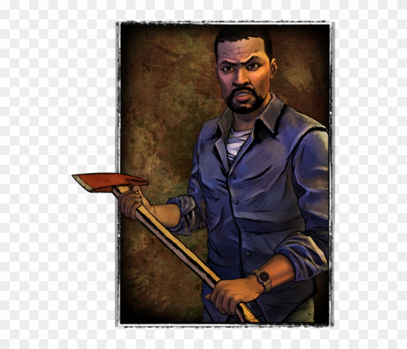 Lee Everett - Telltale Walking Dead Dave Fennoy, HD Png Download ...