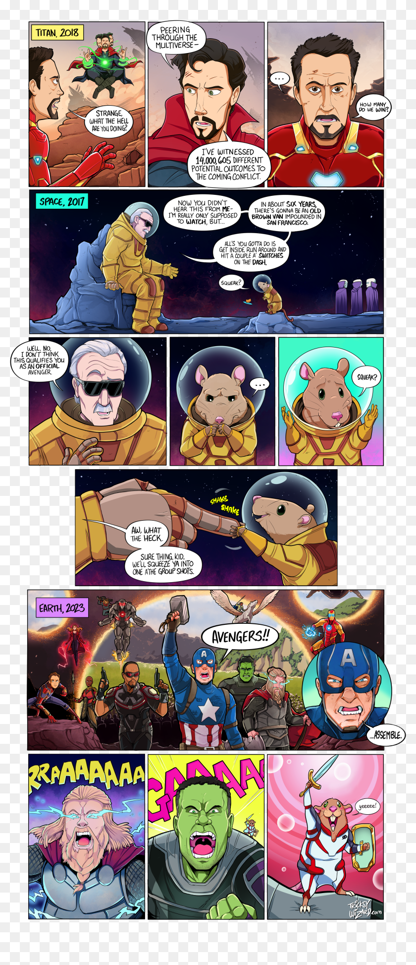 Avengers Endgame Rat Comic, HD Png Download - 2320x5500(#6706048) - PngFind