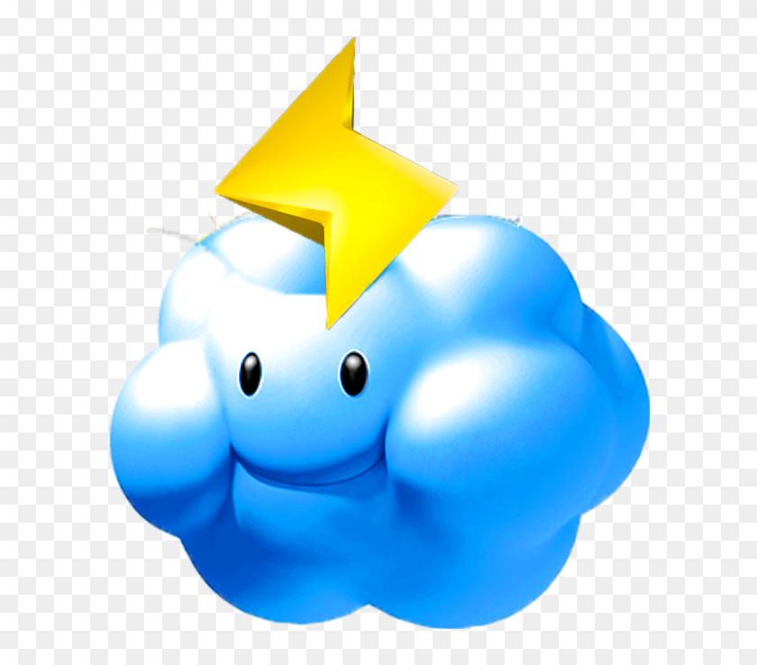 Mario Kart Thunder Cloud Clipart , Png Download - Portable Network ...