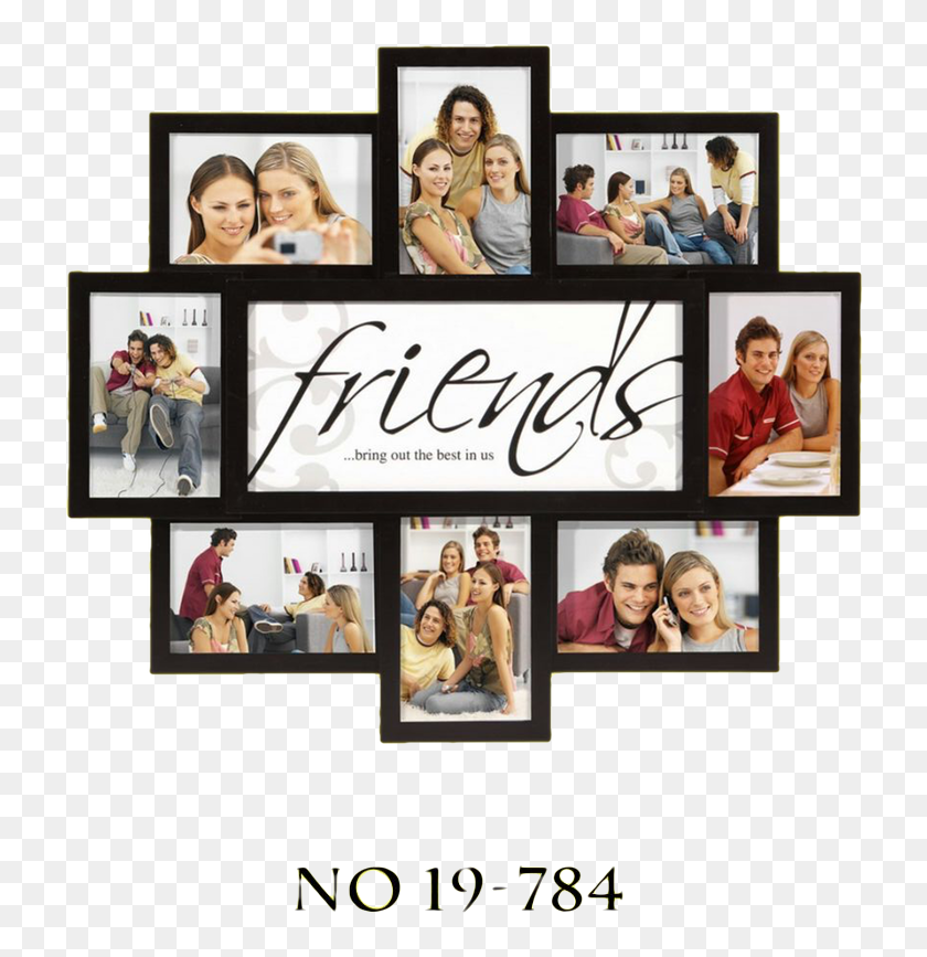 Collage Frame For Friend, HD Png Download - 800x1066(#6715086) - PngFind