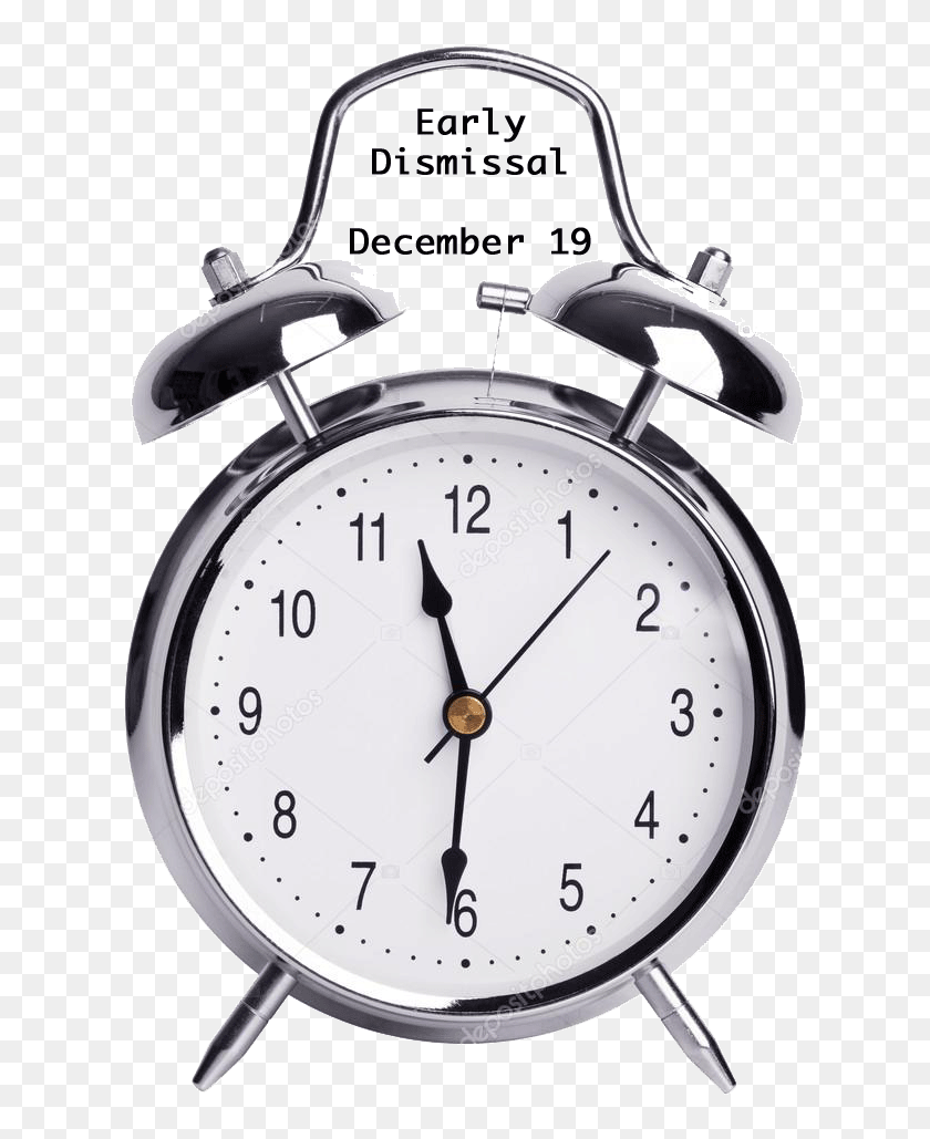 Clock Clipart 7 Am - 9 O Clock Alarm, HD Png Download - 617x949 ...