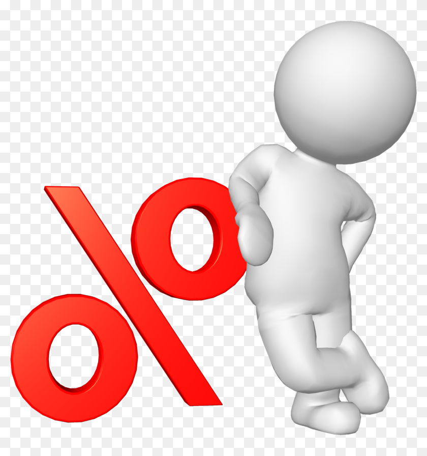 3d Percent Png, Transparent Png - 1500x1500(#6721878) - PngFind