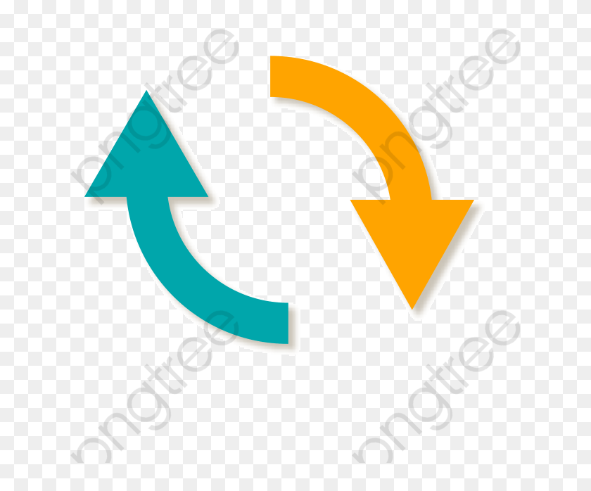 Arrow Clipart Icons Png - Cycle Arrow Clip Art Png, Transparent Png ...