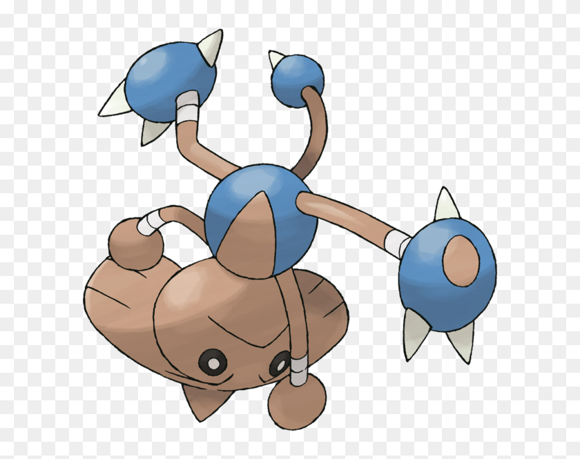 600px-237hitmontop - Pokemon Hitmontop, HD Png Download - 600x600 ...