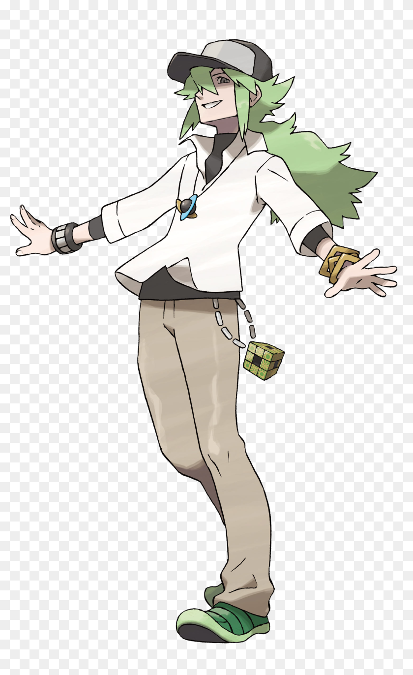 1896500-n Pokemon Black White Trainer Unova Leader - Pokemon Black And ...