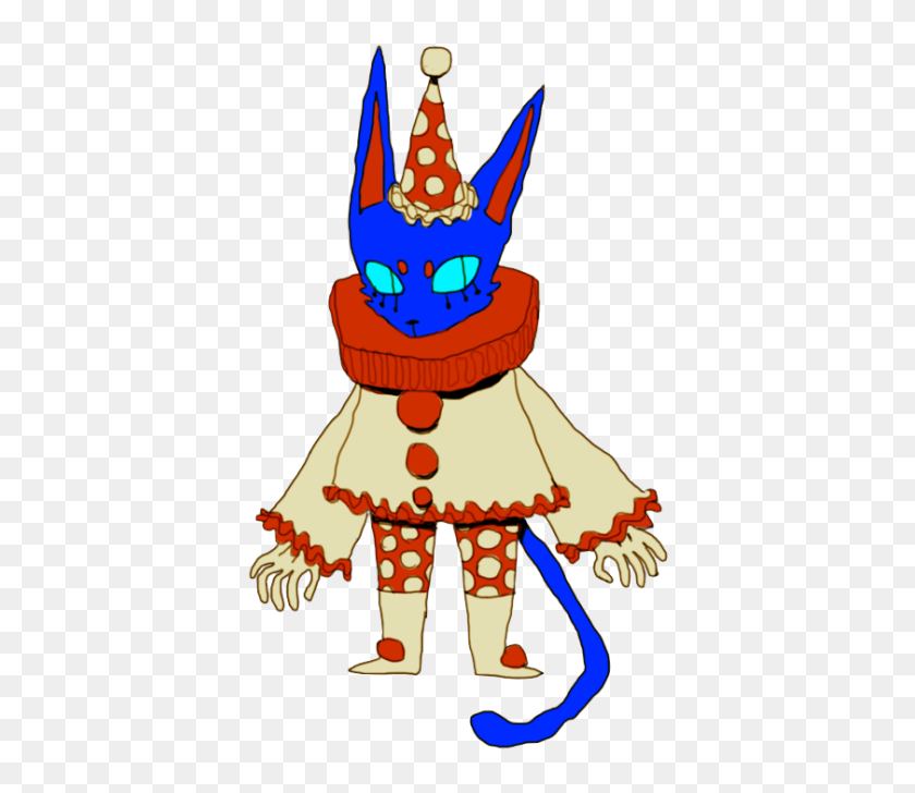 Clowns Drawing Old School, HD Png Download - 500x701(#6751240) - PngFind
