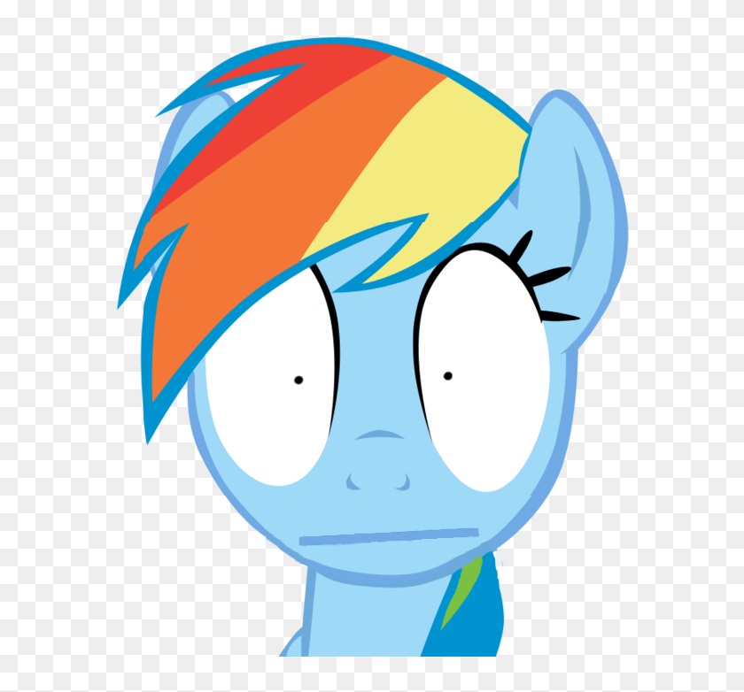 - My Little Pony Rainbow Dash Face Clipart , Png Download - My Little ...