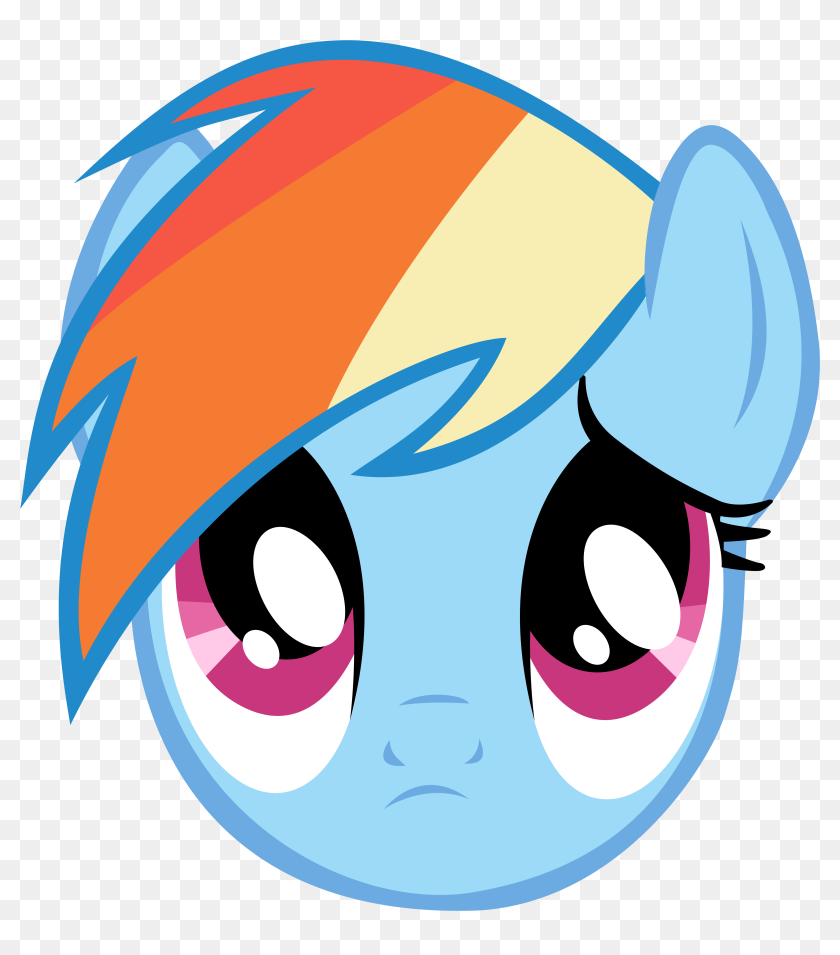 Disappointed Dashie By Sp1tf1re42 Disappointed Dashie - Rainbow Dash ...