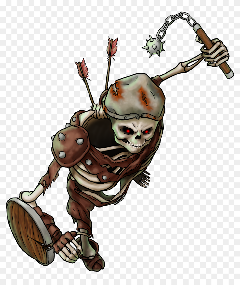 Skeleton Dnd, HD Png Download - 2400x2400(#6754825) - PngFind
