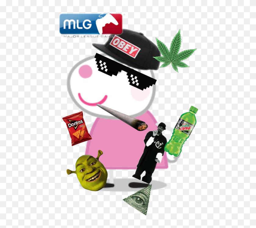 Mlg - Cartoon, HD Png Download - 480x701(#6757033) - PngFind