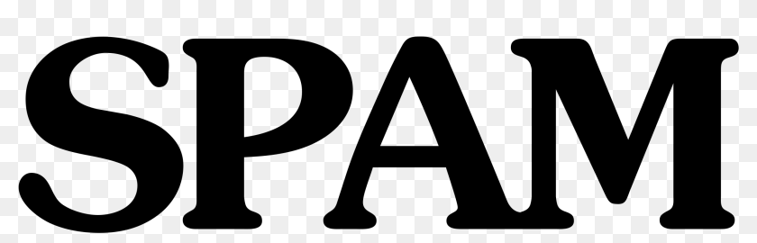 Spam Logo Png Transparent - Spam Logo Black And White, Png Download ...
