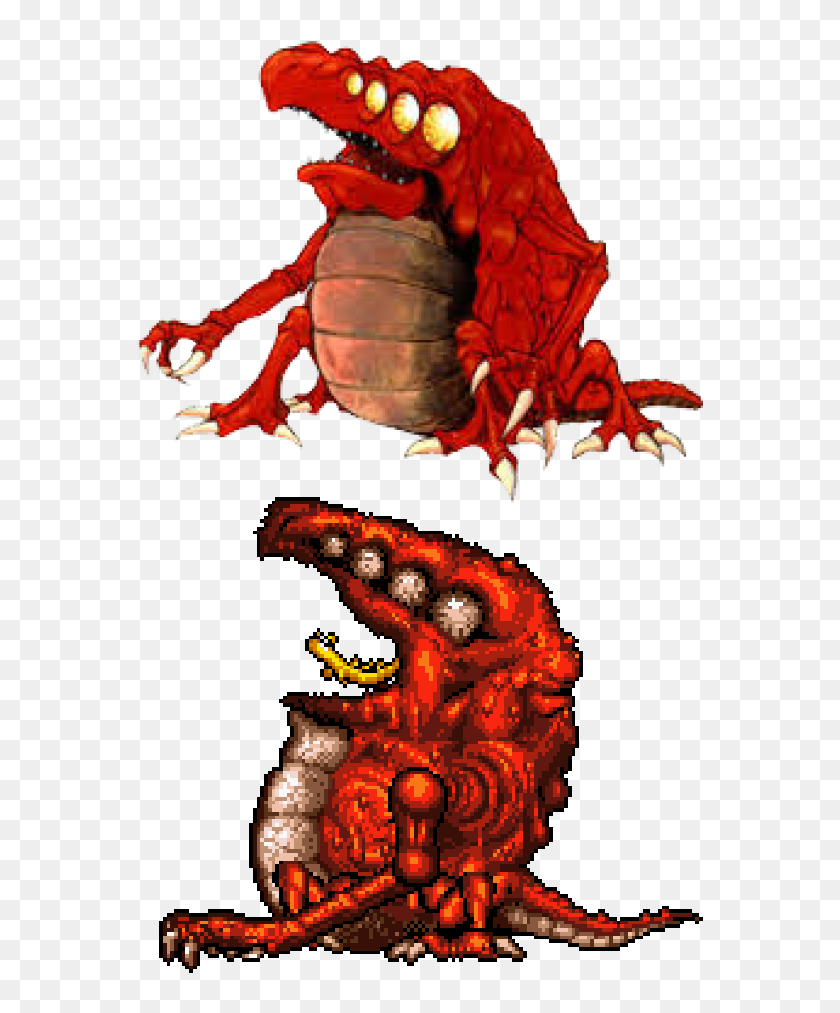 Ridley Super Metroid Sprite