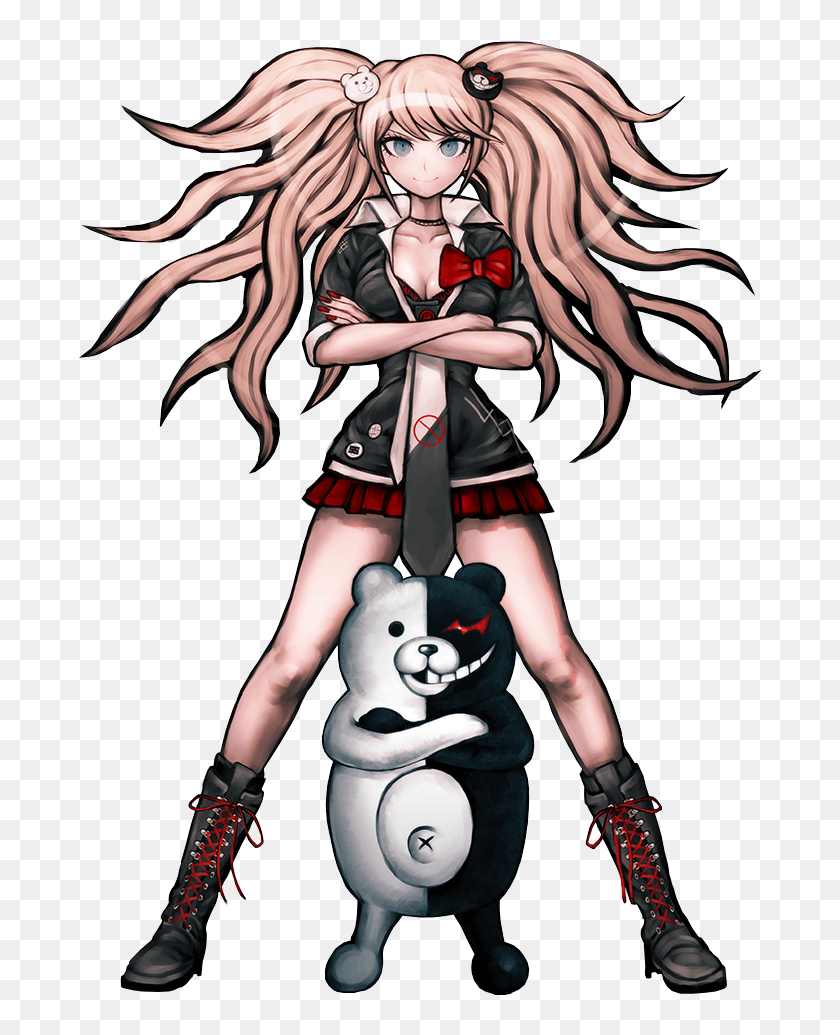 Transparent Dangan Ronpa Logo Png - Junko Enoshima Drawing, Png ...