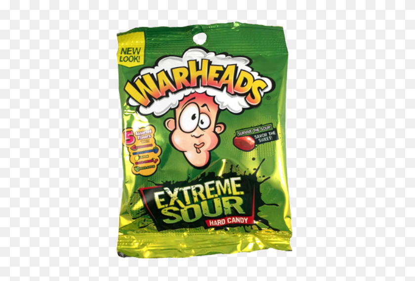 Warhead Extreme Sour 1oz - Sour Warheads, HD Png Download - 600x600 ...