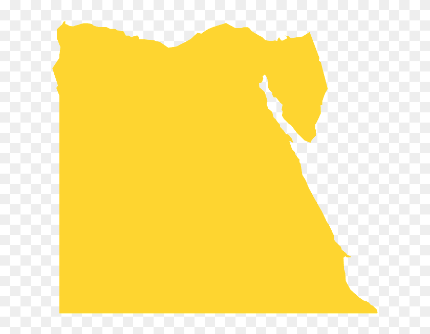 Egypt Map Black And White, HD Png Download - 640x584(#6764752) - PngFind