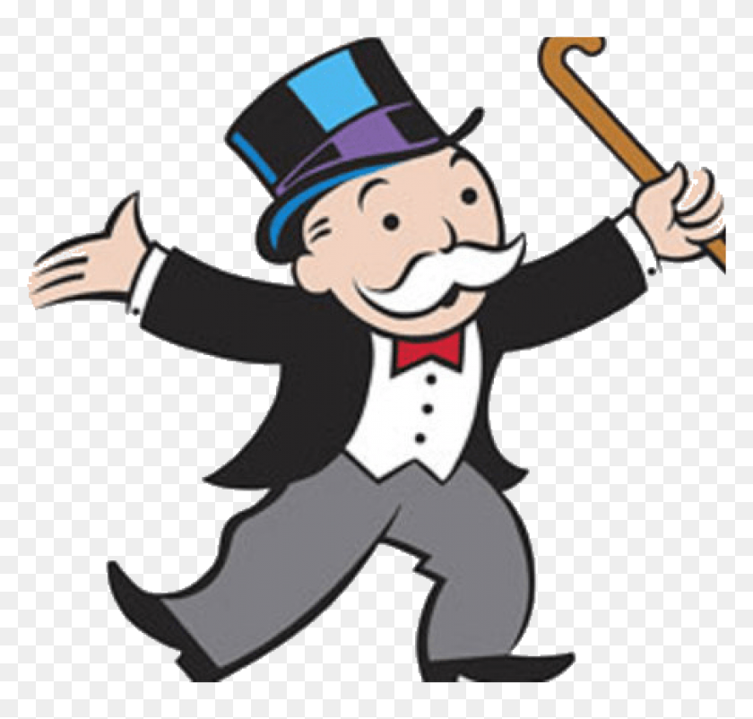 Monopoly Uncle Rich Party Male Pennybags Man - Rich Uncle Pennybags, HD ...