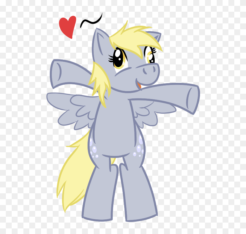 Derpy Love You All - Cartoon, HD Png Download - 600x800(#6773401) - PngFind