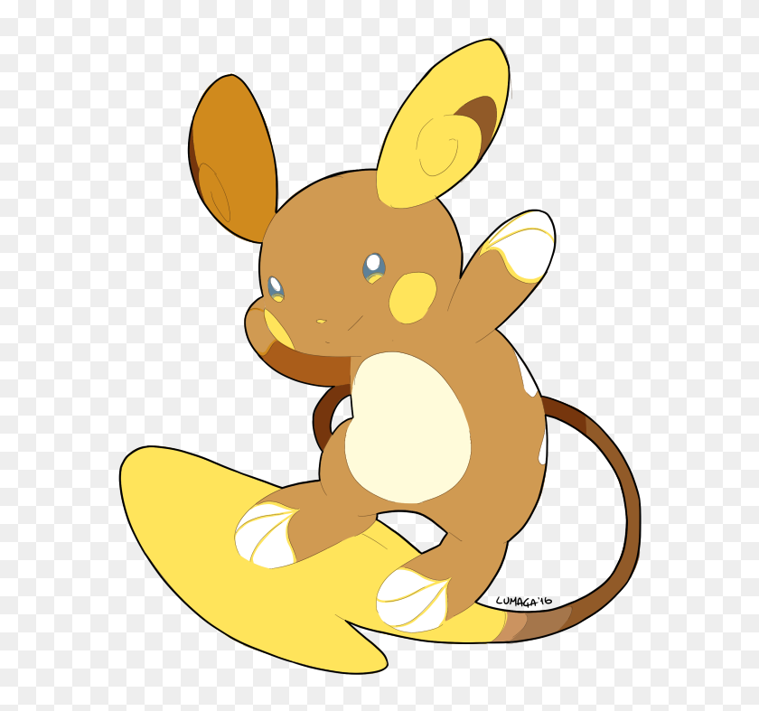 Alolan Raichu Png, Transparent Png - 600x739(#6774128) - PngFind