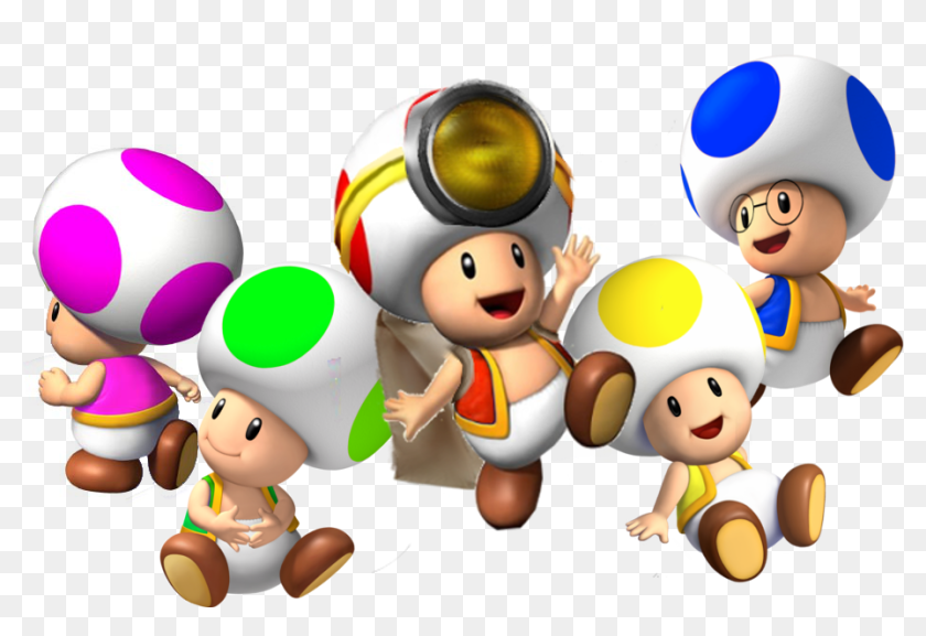 Super Mario Galaxy Toad, HD Png Download - 1016x668(#6775233) - PngFind