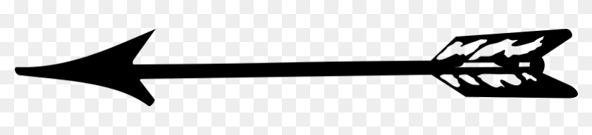 Tribal Arrow Clipart - Arrow Clipart Hd Black And White, HD Png ...