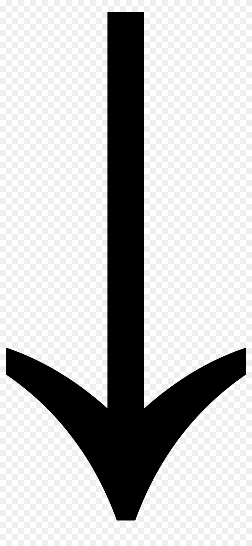 Small Arrow Png - Down Pointing Black Arrow, Transparent Png ...