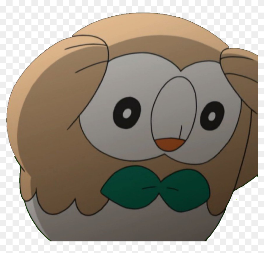 Rowlet Meme, HD Png Download - 853x778(#6781082) - PngFind