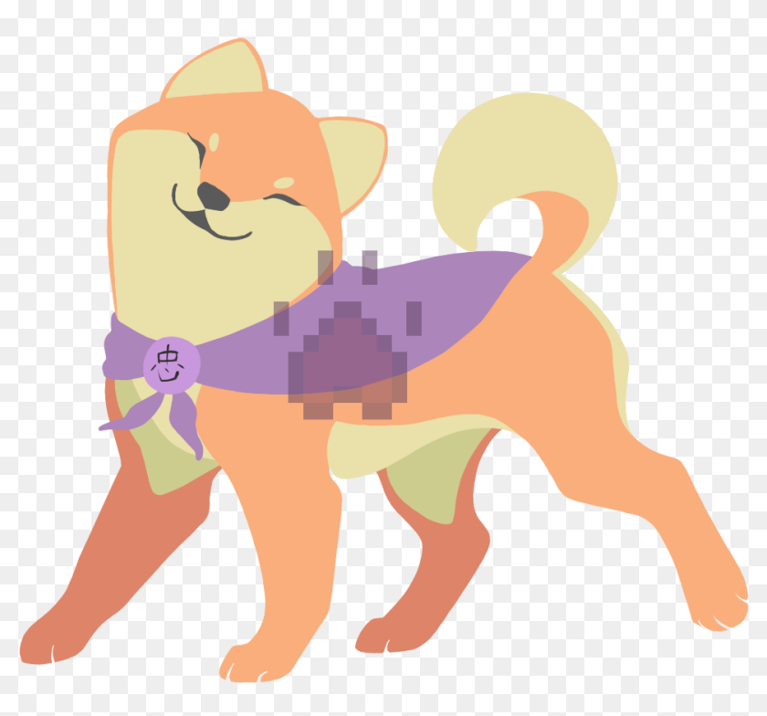 Shibe Png , Png Download - Cartoon, Transparent Png - 958x849(#6782135 ...