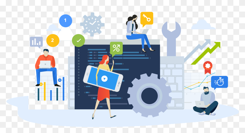 Web Maintenance - Free Web Design Illustrations, HD Png Download ...