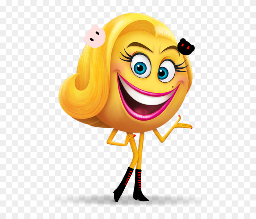 Emoji Movie Characters, HD Png Download - 487x750(#6796241) - PngFind