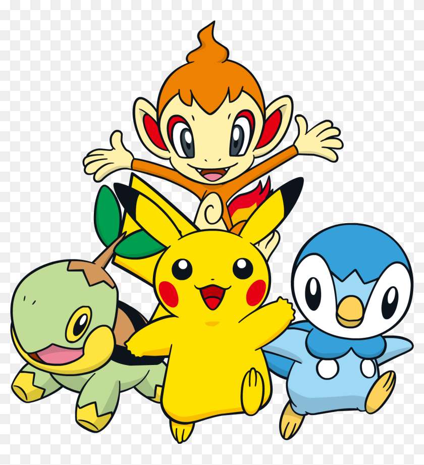 Turtwig Chimchar And Piplup Evolution