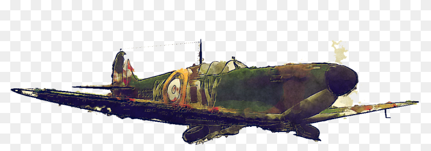 Spitfire Transparent Background, HD Png Download - 1142x367(#6799470 ...