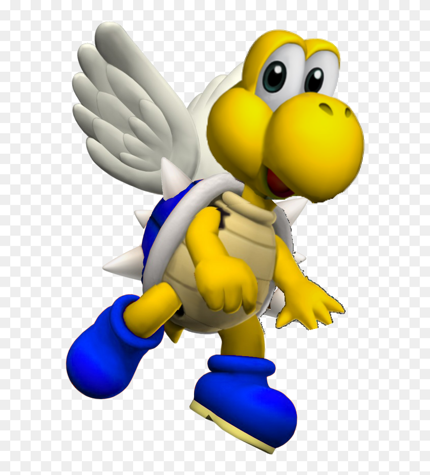 Mario Tennis Koopa Paratroopa, HD Png Download - 740x906(#6800922 ...