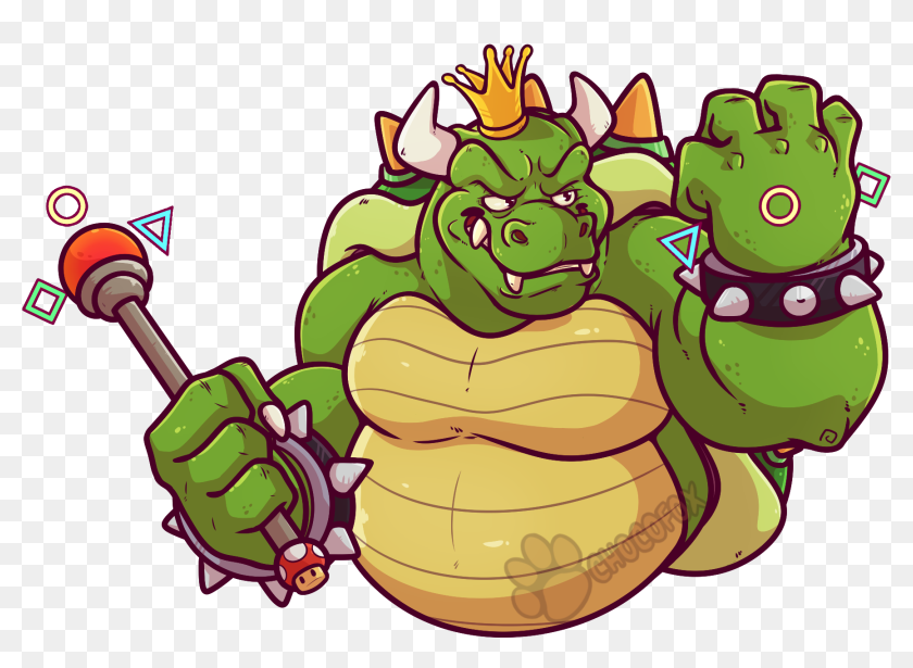 King Koopa, HD Png Download - 1809x1280(#6801011) - PngFind