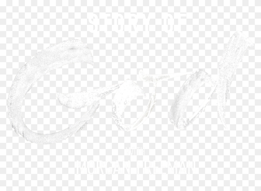 The Story Of God With Morgan Freeman - Calligraphy, HD Png Download ...