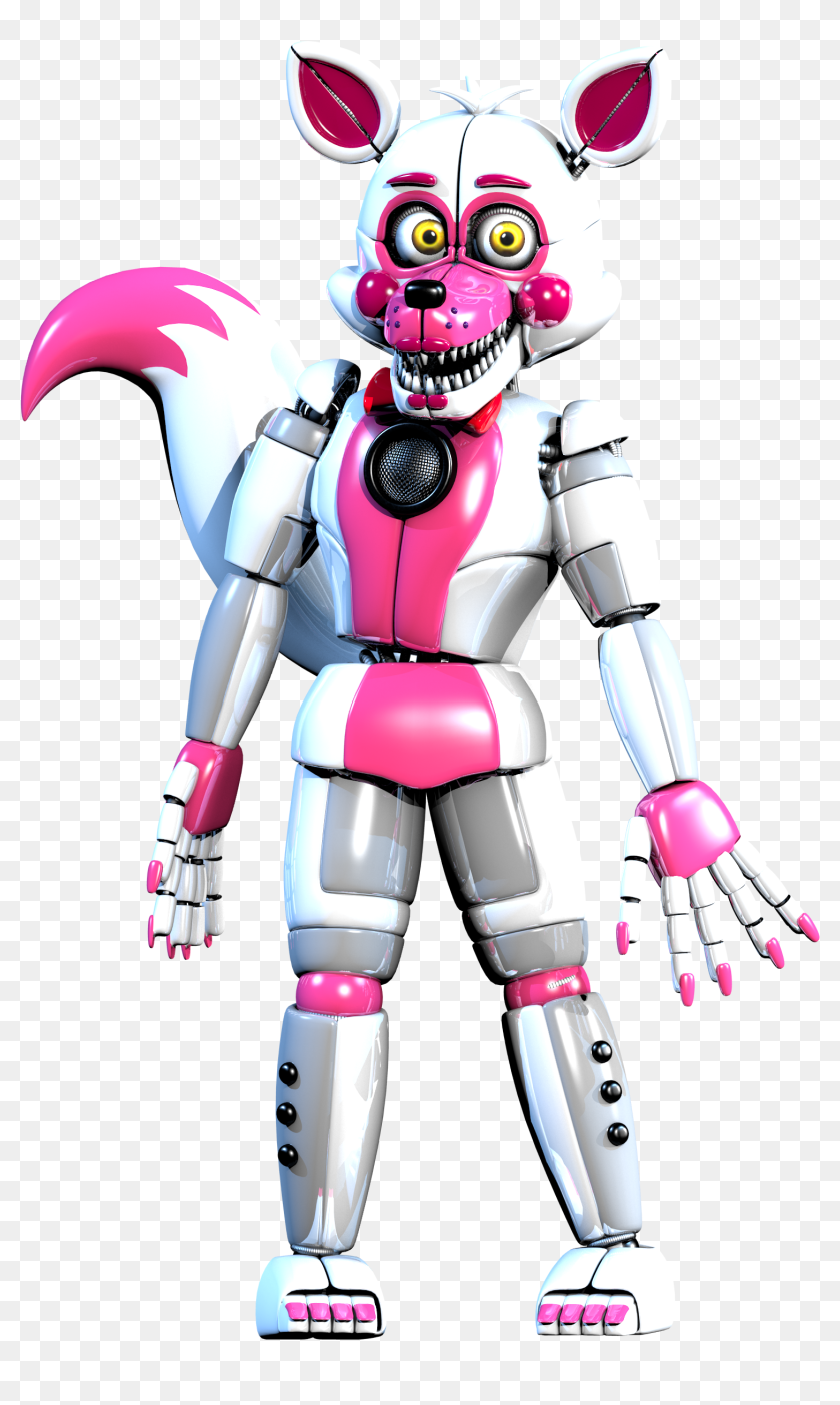 Funtime Foxy Png - Fnaf Funtime Foxy Png, Transparent Png - 1794x2535 ...