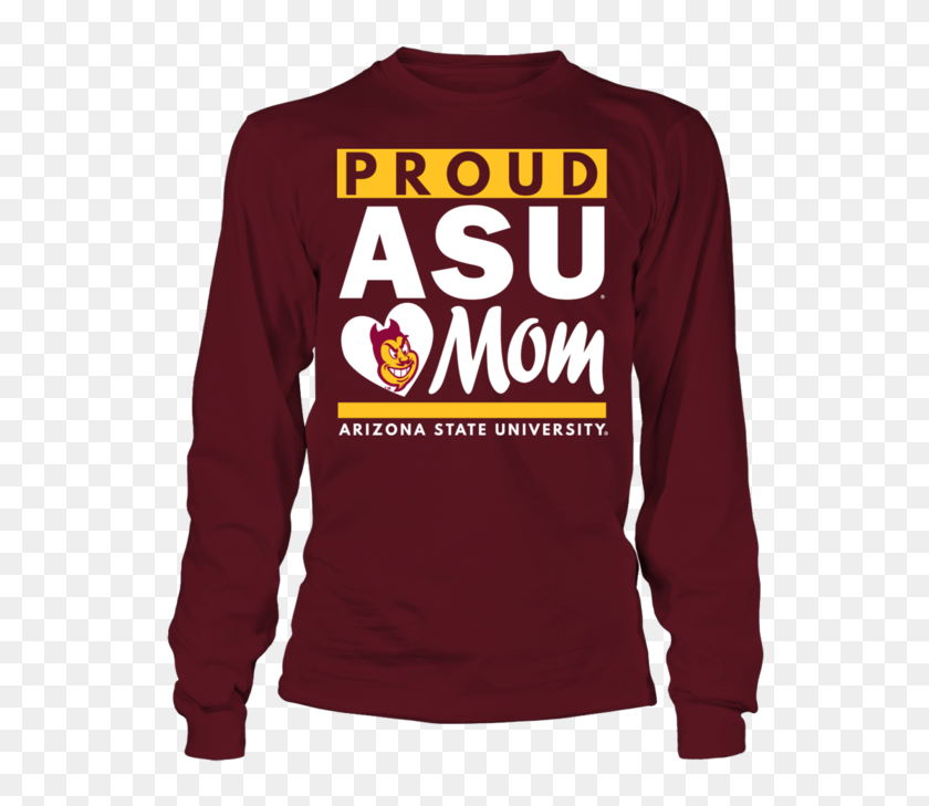 Proud Asu Mom Arizona State University Shirt, HD Png Download - 700x700 ...