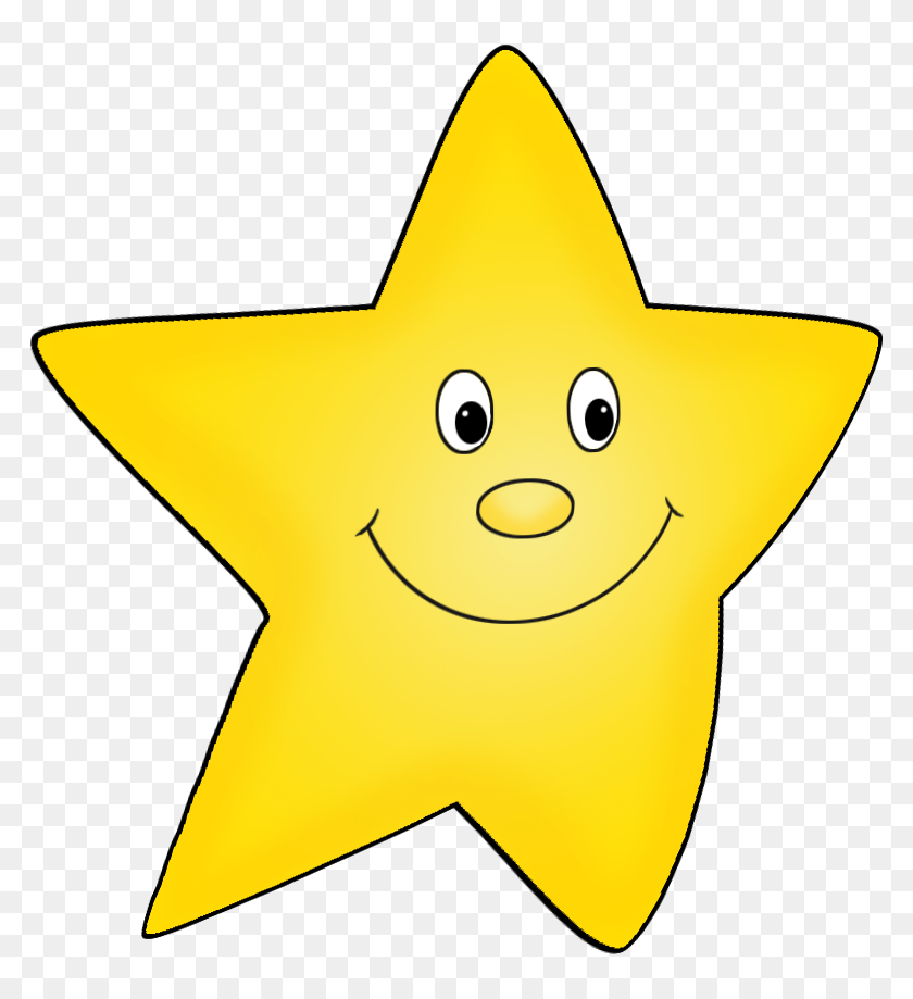 Flying Yellow Cartoon Star Drawing - Cartoon Star Clipart Png ...