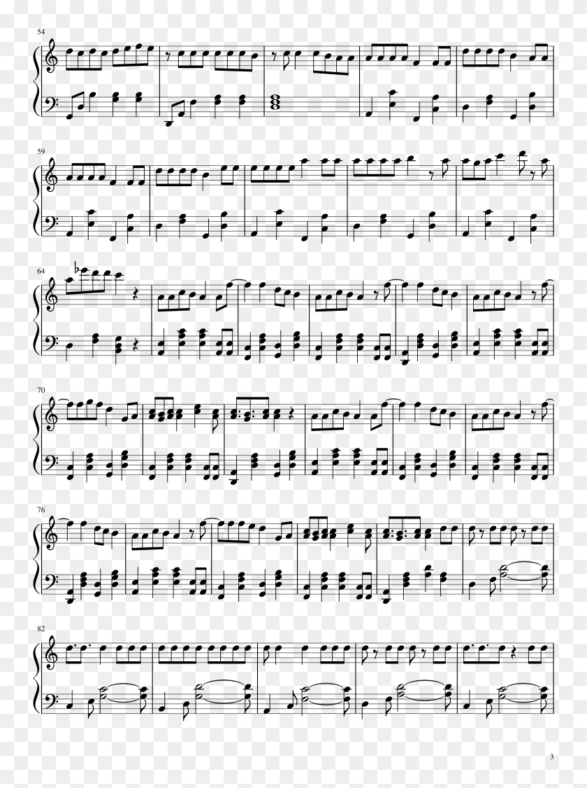 Dun Dun Dun Dun Piano Sheet Music, HD Png Download - 827x1169(#6804588 ...