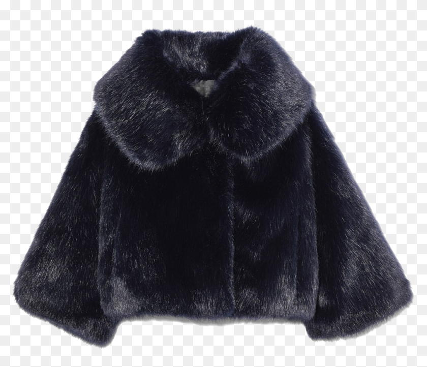 Black Fur Coat Png, Transparent Png - 1000x1000(#6806291) - PngFind